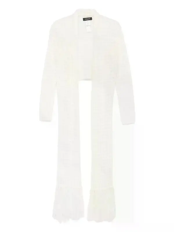 Fabiana Filippi Fringe-detail Open-front Cardigan