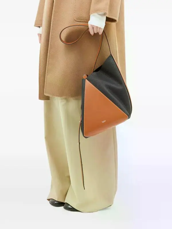 Max Mara Leather Triangular Shoulder Bag