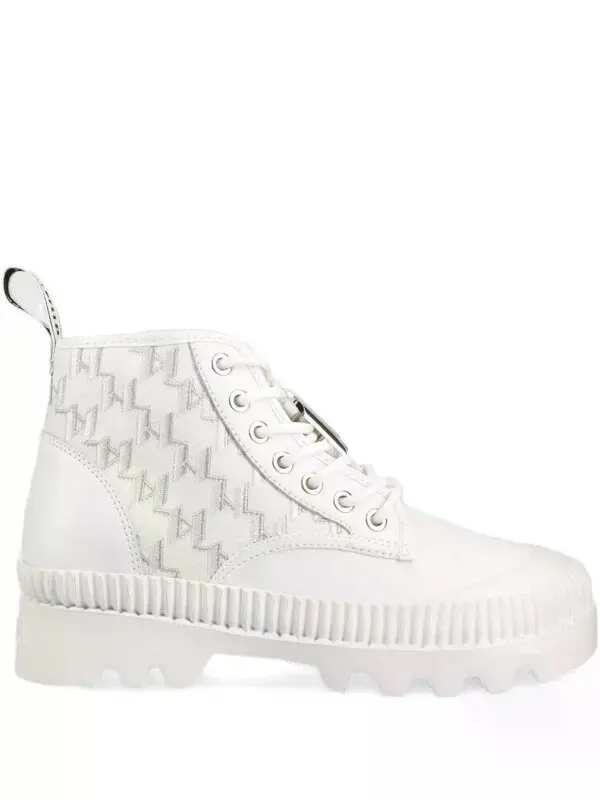 Karl Lagerfeld Lace-up Ankle Boots