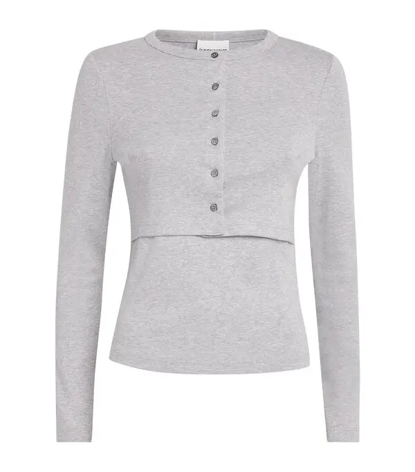 Claudie Pierlot Cotton Layered Cardigan