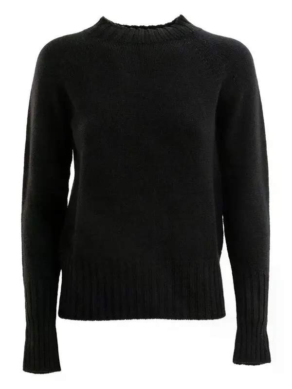 DRUMOHR Raglan-sleeve Ribbed-hem Sweater