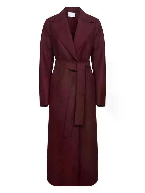 Harris Wharf London Belted Wrap Coat