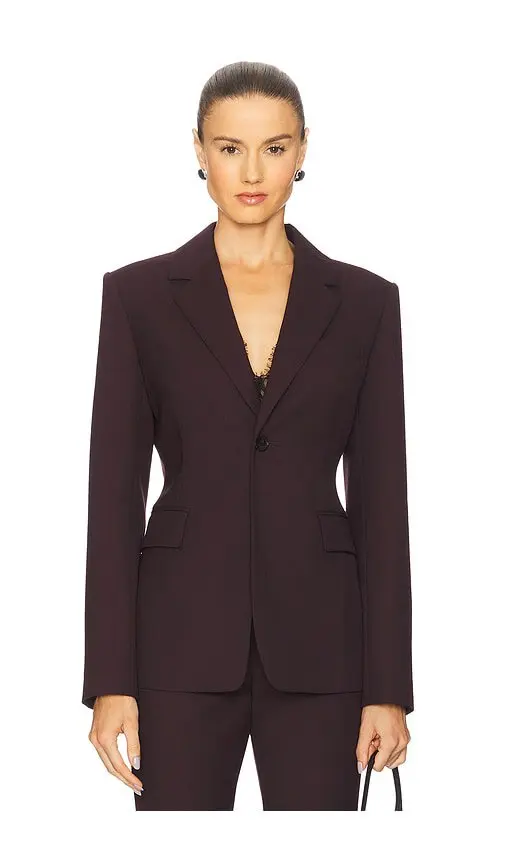 A.L.C. Elza Jacket - Deep Plum