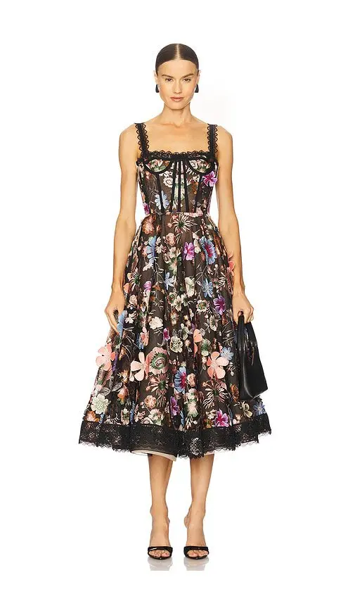 Bronx And Banco Amanda Midi Dress