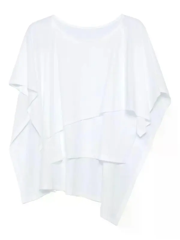 Issey Miyake Layered Draped Top