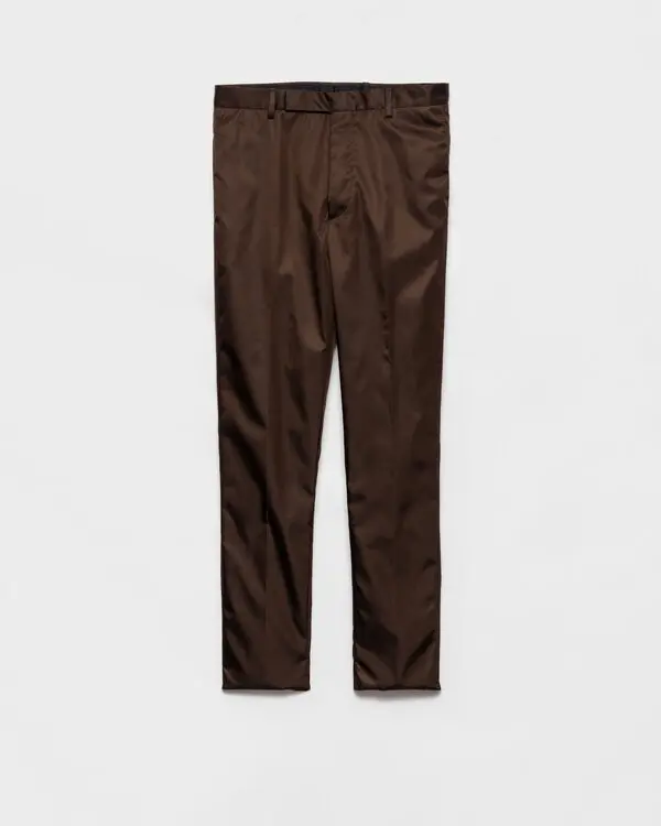 Prada Re-nylon Slim Fit Pants