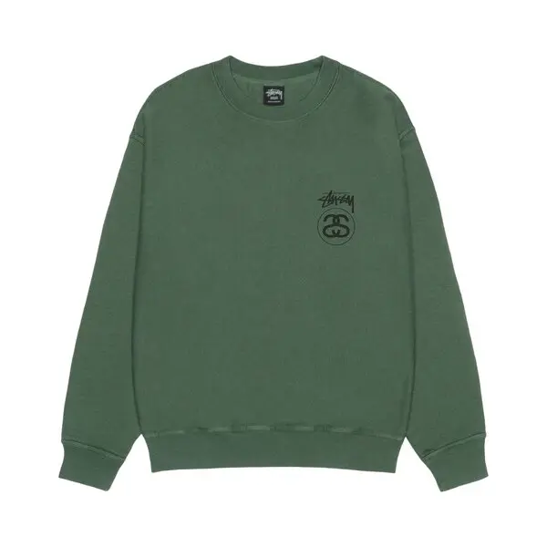 StÜssy Stock Link Crew - Green