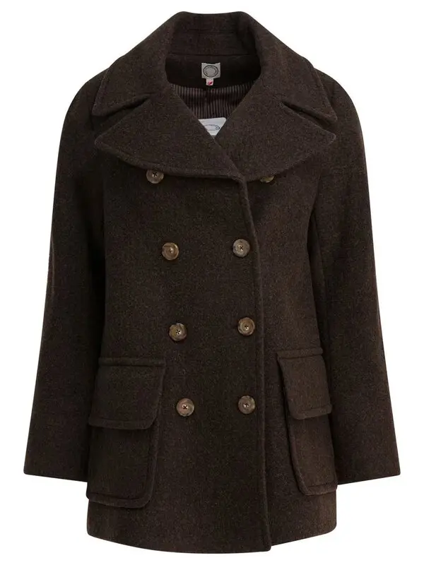 INES DE LA FRESSANGE PARIS Wool Blend Coat