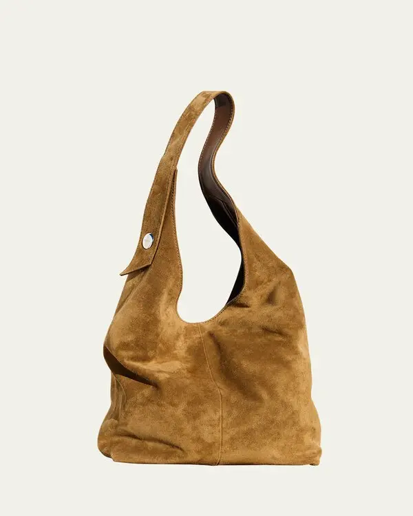 MAEDEN Monday Soft Suede Shoulder Bag