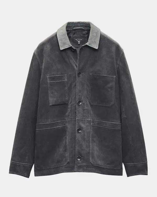 Rag & Bone Graham Suede Chore Jacket