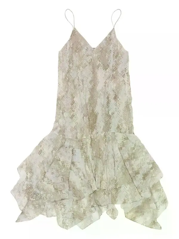 Bimba Y Lola Snake-print Maxi Dress