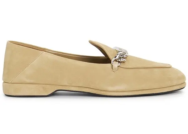 Miu Miu Suede Loafers - Beige