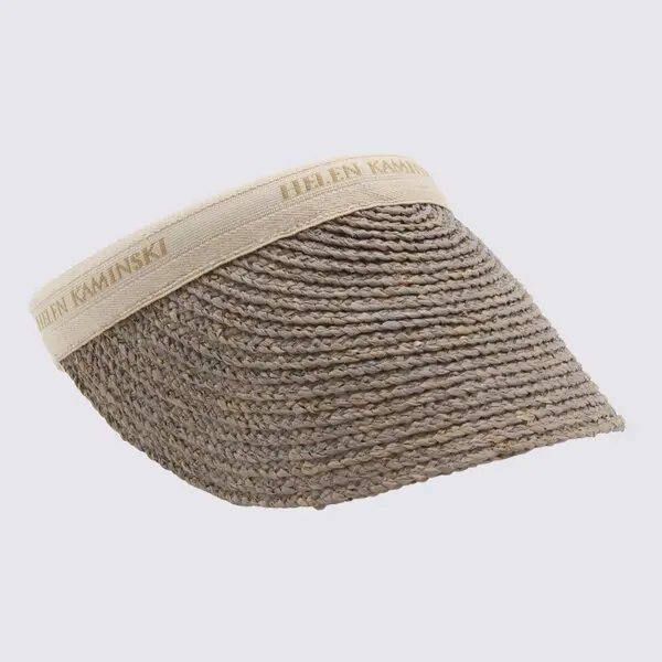 Helen Kaminski Melange Raffia Visor