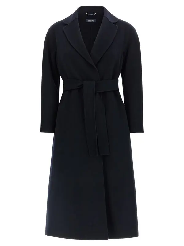 Max Mara Esturia Midi Coat - Blue