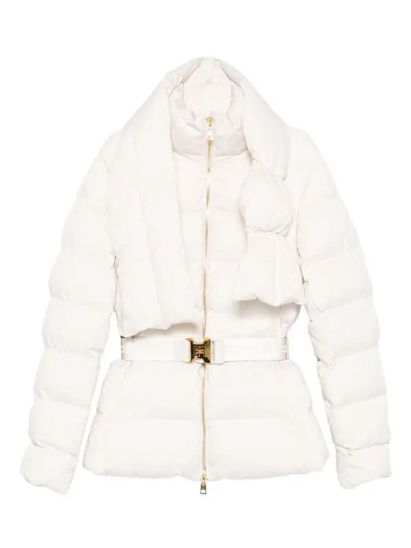 Elisabetta Franchi Coat - White