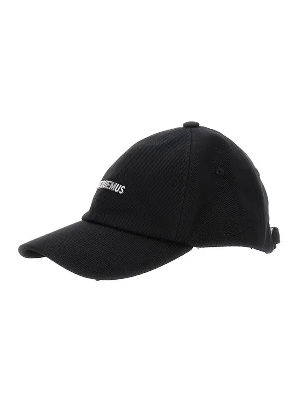 Jacquemus La Casquette Gadjo Baseball Cap - Black