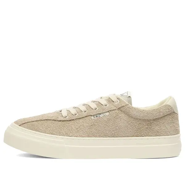 S.W.C STEPNEY WORKERS CLUB Dellow 02 Suede Sneaker - Taupe