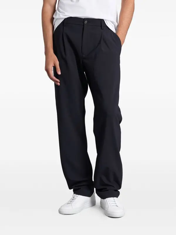Aspesi Wide Leg Trousers - Blue