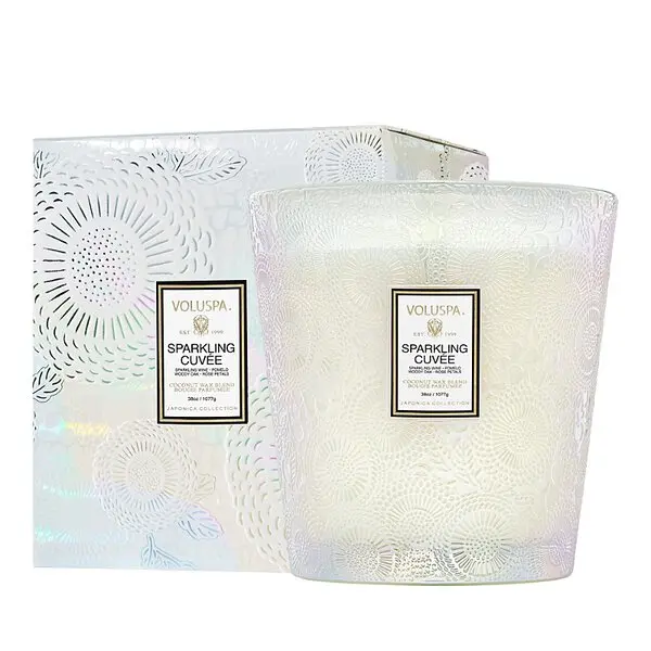 Voluspa Sparkling Cuvee 3 Wick Hearth Candle 38 Oz
