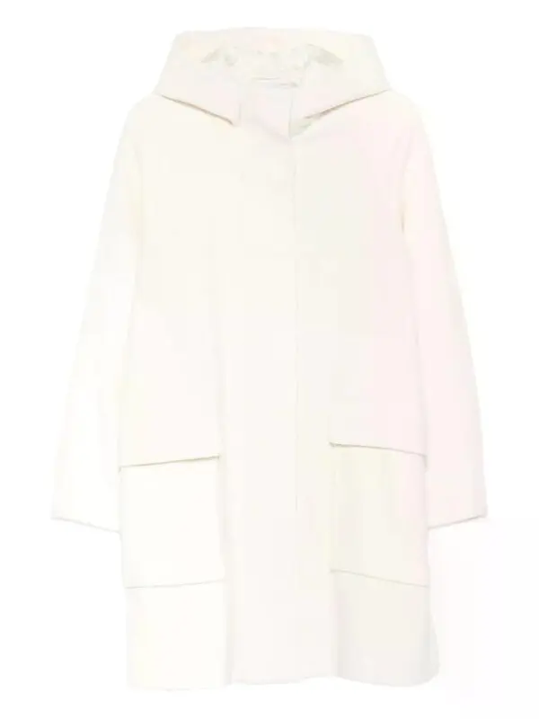 Eleventy Hooded Patch-pocket Coat