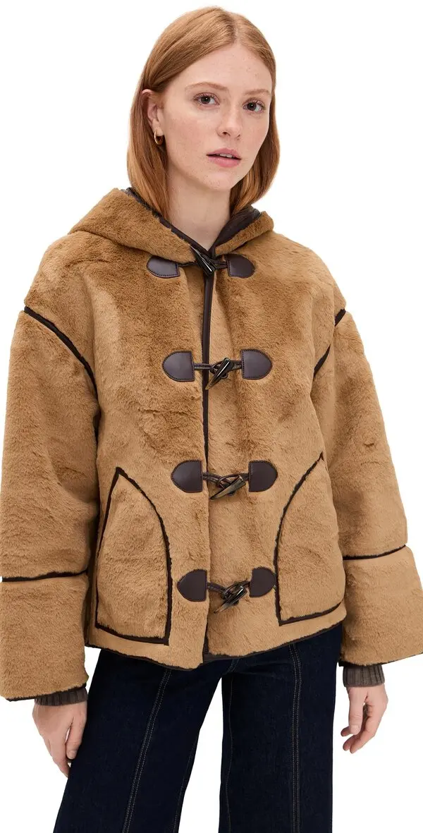 Ramy Brook Lucy Faux Fur Jacket