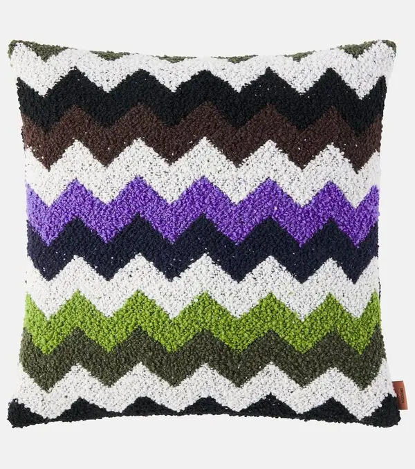 Missoni Riccio Zigzag Teddy Cushion