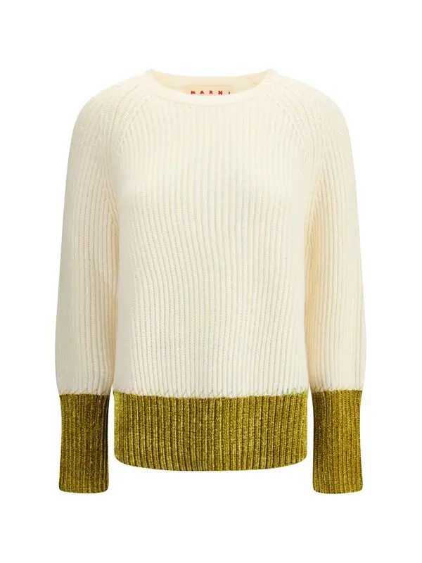 Marni Color Block Knit Sweater - Multicolour