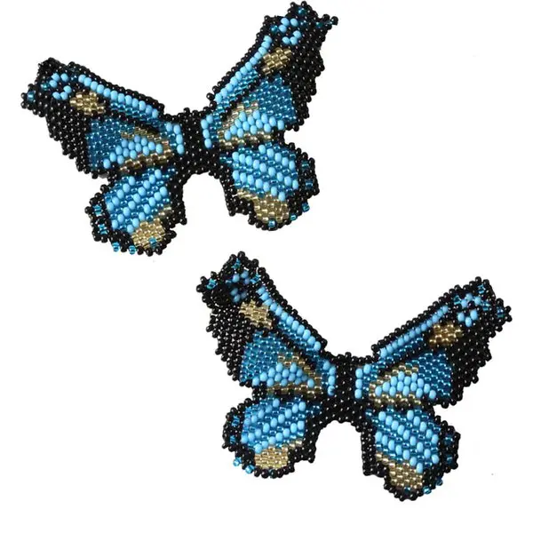 FOSTERIE Butterfly Embera Earrings