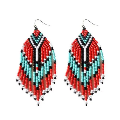 FOSTERIE Toma Embera Dangle Earrings
