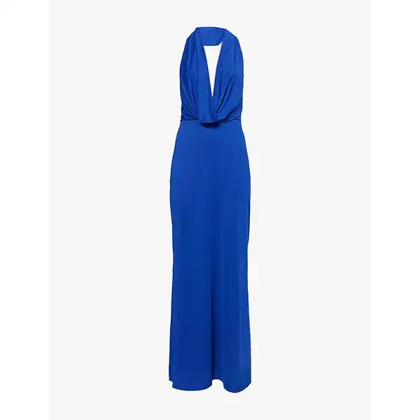 Bec & Bridge Nessie Cowl-Neck Maxi Dress In Ultra - 68% Off | Editorialist