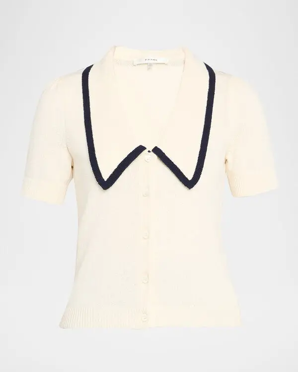 FRAME The Sailor Sweater - Cream Multi