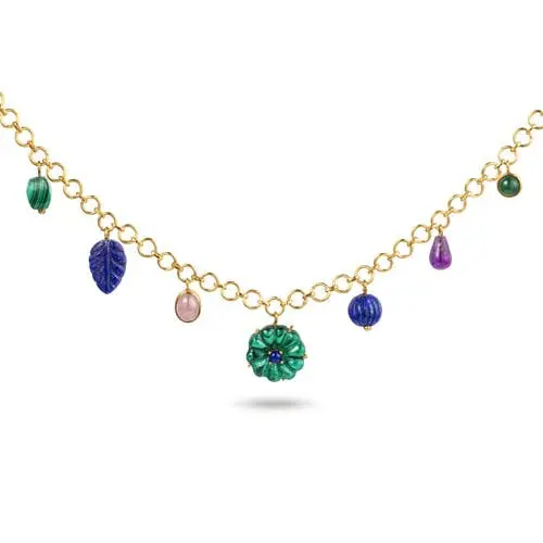 TURQUOISE MOUNTAIN Esme Charm Necklace