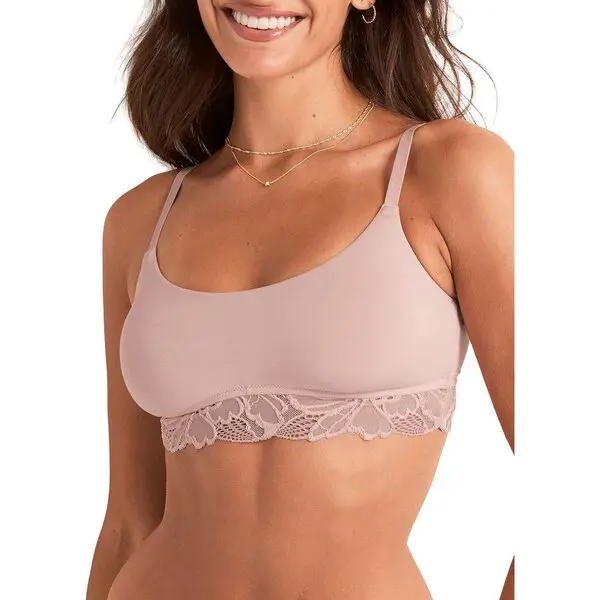 ADORE ME Shiloh Contour Bralette Bra - Medium Beige