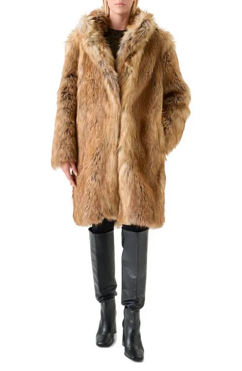 Akris Faux Fur Coat