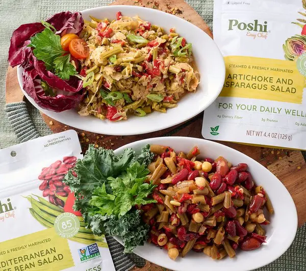 POSHI Easy Chef Bags Steamed & Marinated Bean & Veggie