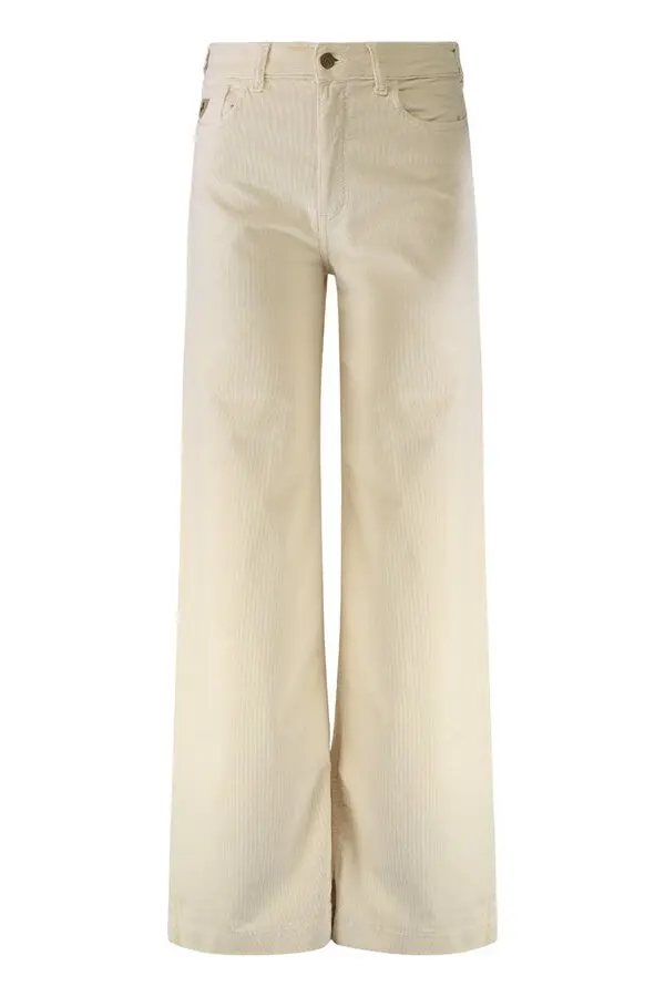 LOIS Mistral Corduroy Trousers - Beige