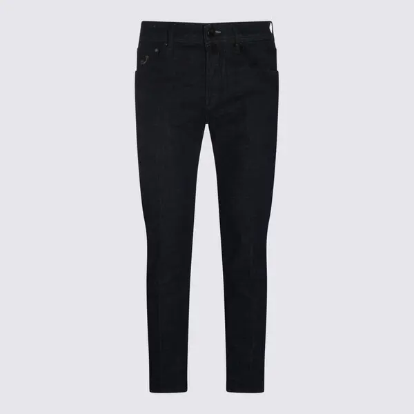 Jacob Cohen Dark Cotton Scott Jeans