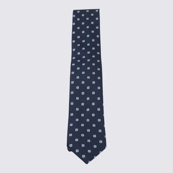 Zegna Silk Neck Tie - Blue