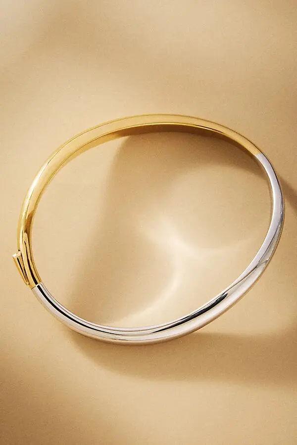 MISSOMA Savi Signature Hinged Bangle Bracelet
