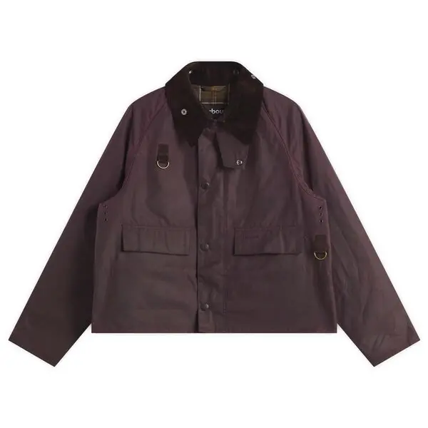 Barbour Spey Wax Jacket - Bordeaux