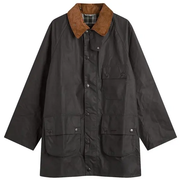 Barbour Os Solway Wax Jacket - Sage