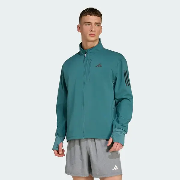 Adidas Own The Run Winterized Jacket - Preloved Teal
