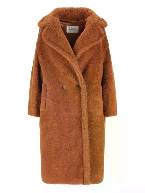 Max Mara Camel Hair-blend Double-breasted Coat