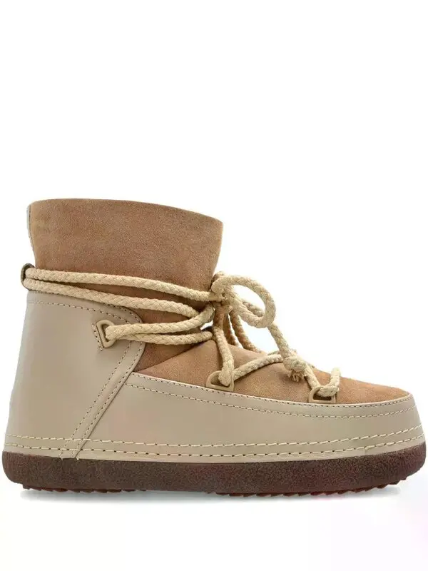 Inuikii Leather Lace-up Snow Boots