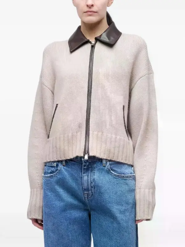 Simkhai Zofia Zipper Cardigan