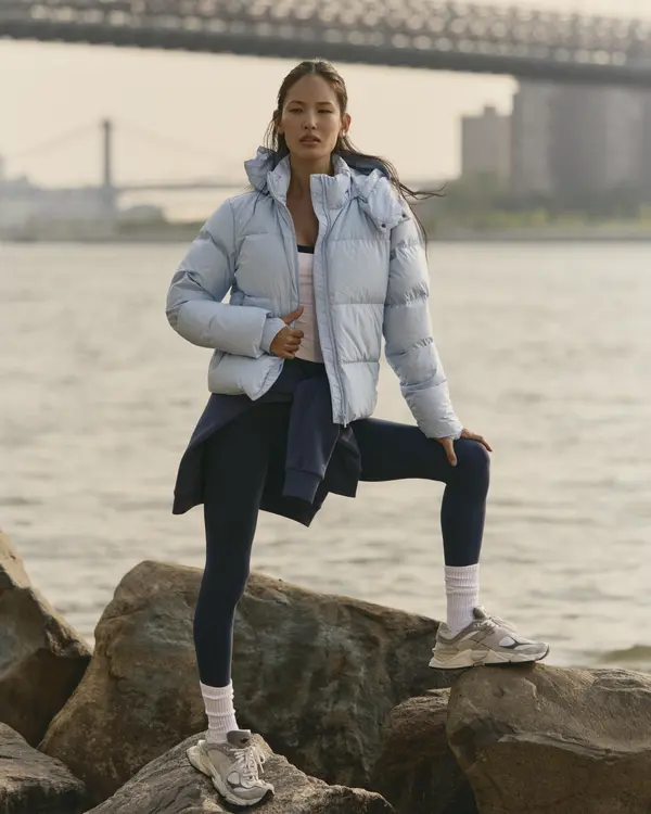 Vuori Alta Down Puffer Jacket - Crystal Blue