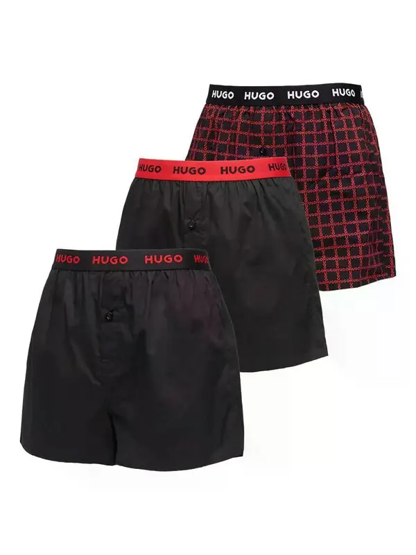 Hugo Boss Logo-waistband Boxers