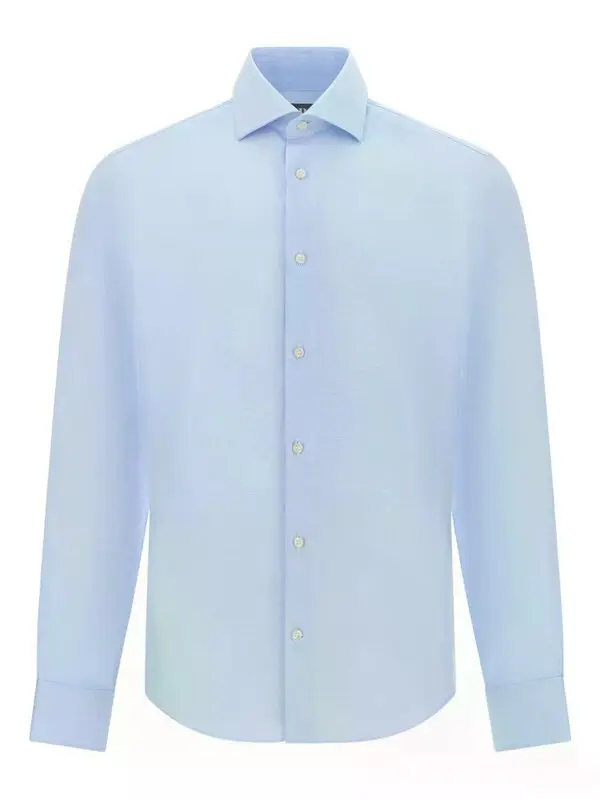 Boggi Milano Windsor-collar Shirt - Blue