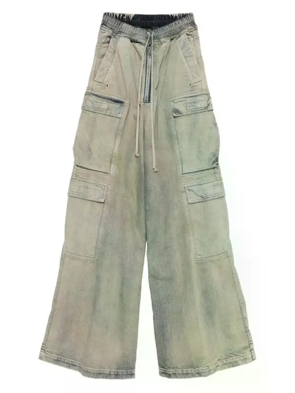 Rick Owens Cargo-pocket Drawstring Jeans