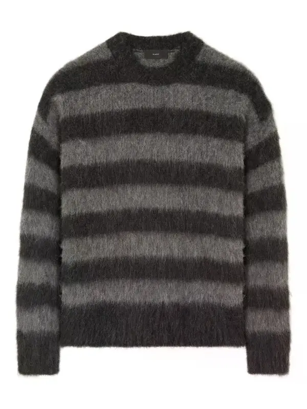 Alanui Striped Crewneck Sweater